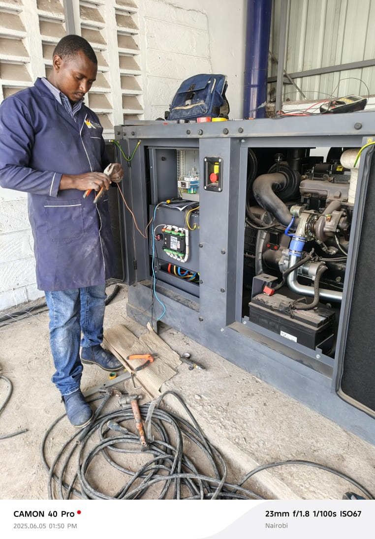 Generator Installation & Maintenance in Kenya | RONIEYTECH